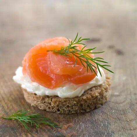 Recette Toast Saumon _ Recette Toast Au Saumon Fumé – IBAL