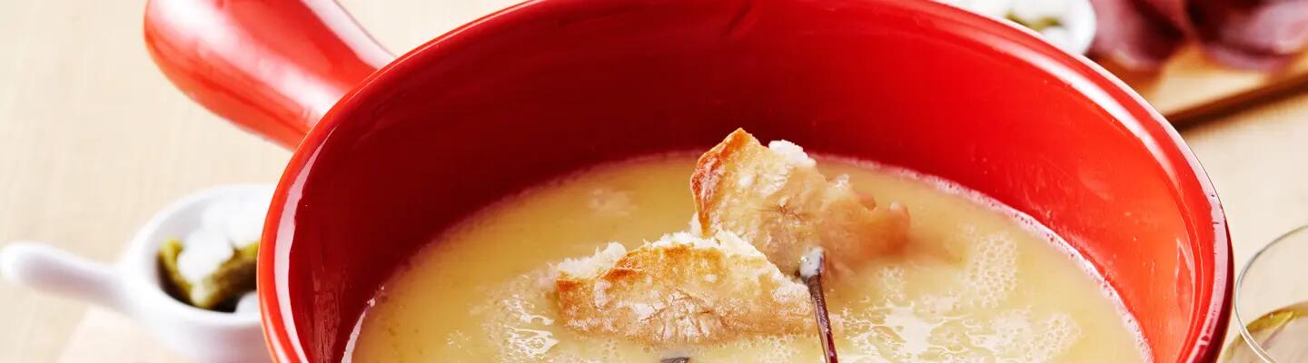 Fondue fribourgeoise - Recette au fromage