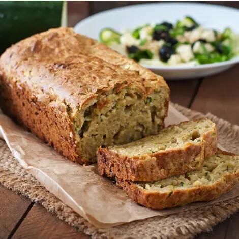 Cake au fromage et aux courgettes - Recette au fromage