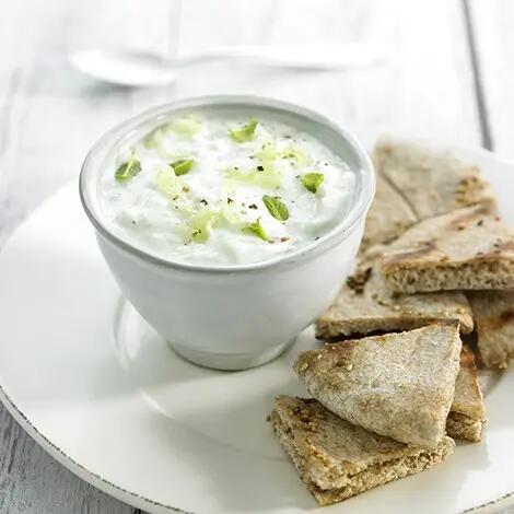 Tzatziki au fromage frais - Recette au fromage