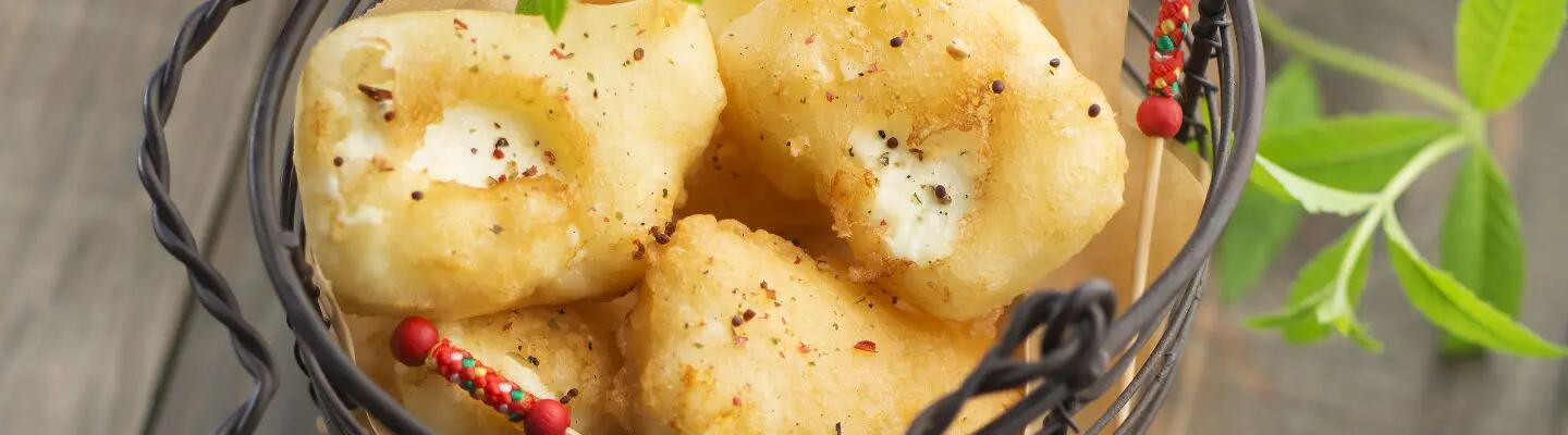 Beignets de fromage frais - Recette au fromage