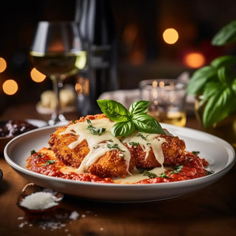 Poulet parmesan - Recette au fromage