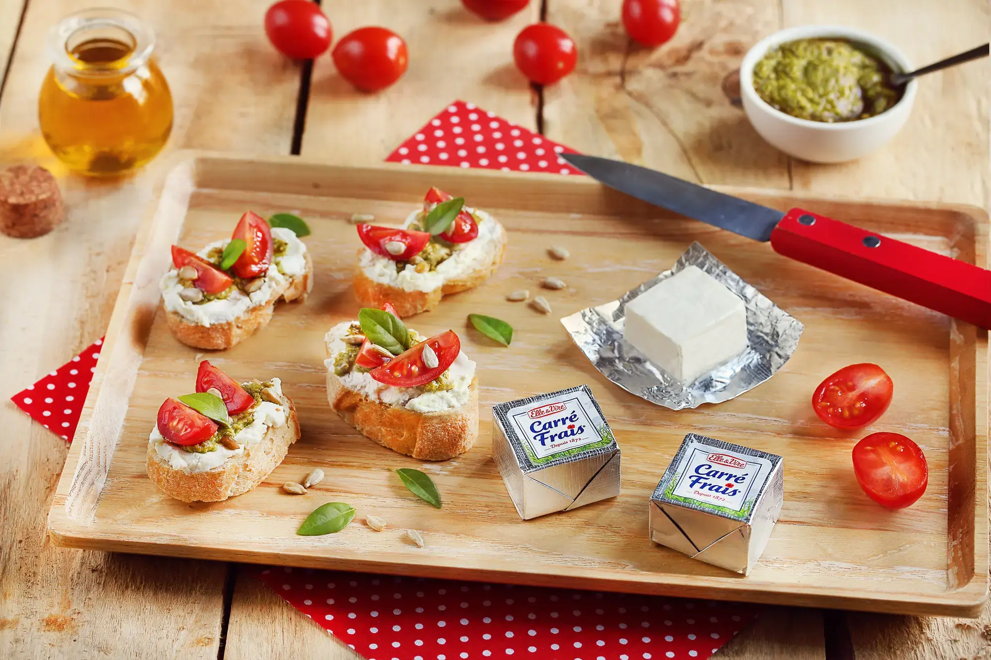 Carré Frais - Qui veut du fromage