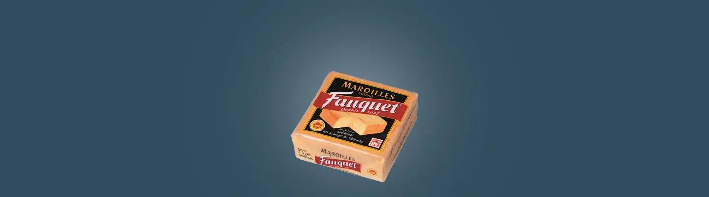 FAUQUET MAROILLES AOP SORBAIS 575G - Qui veut du fromage