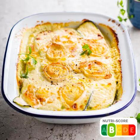 Gratin de courgettes au chèvre - Recette au fromage