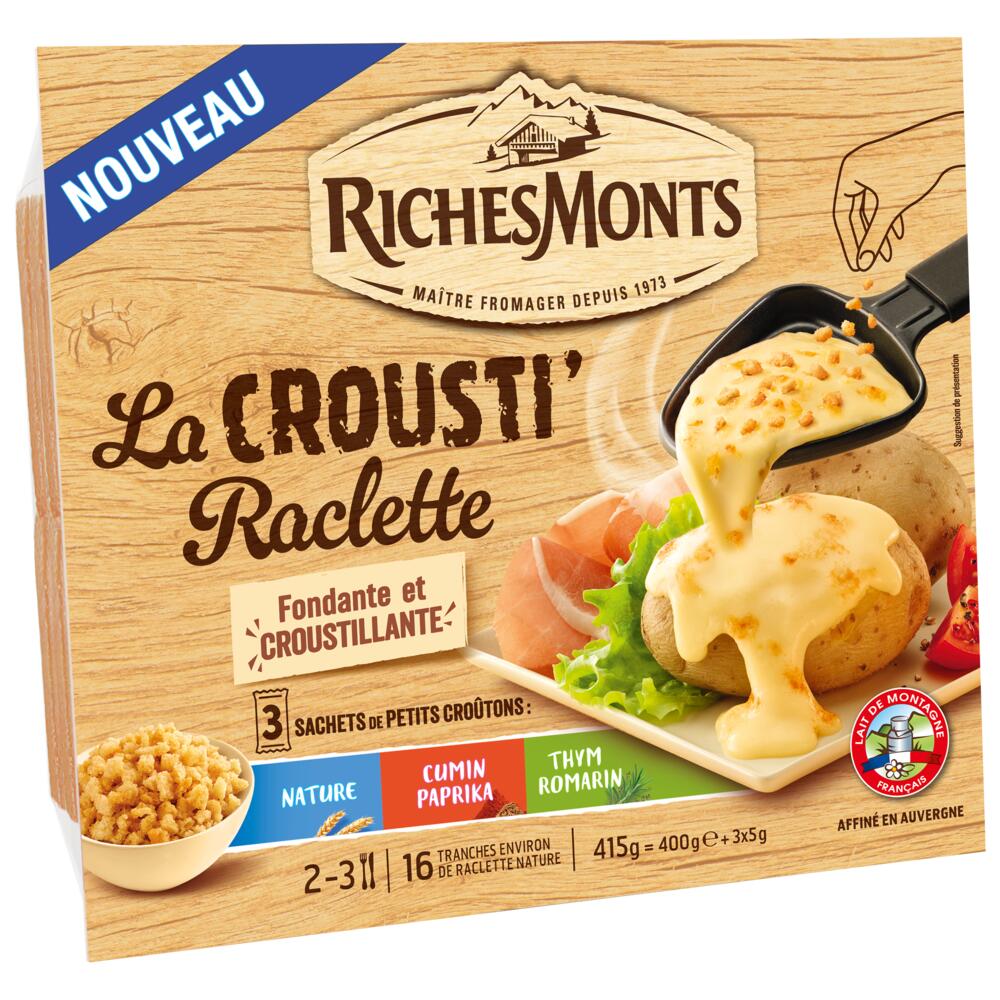 Quel fromage à raclette RichesMonts est fait pour vous