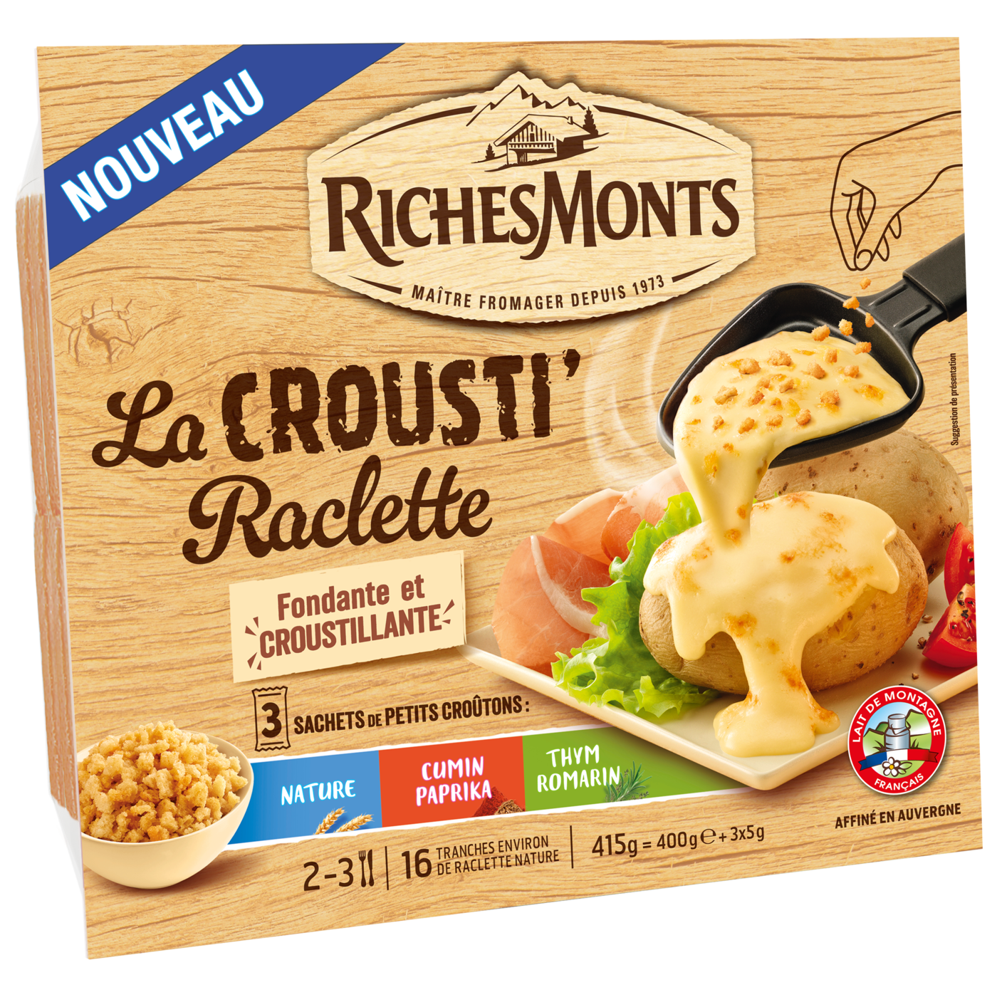 Quel fromage à raclette RichesMonts est fait pour vous