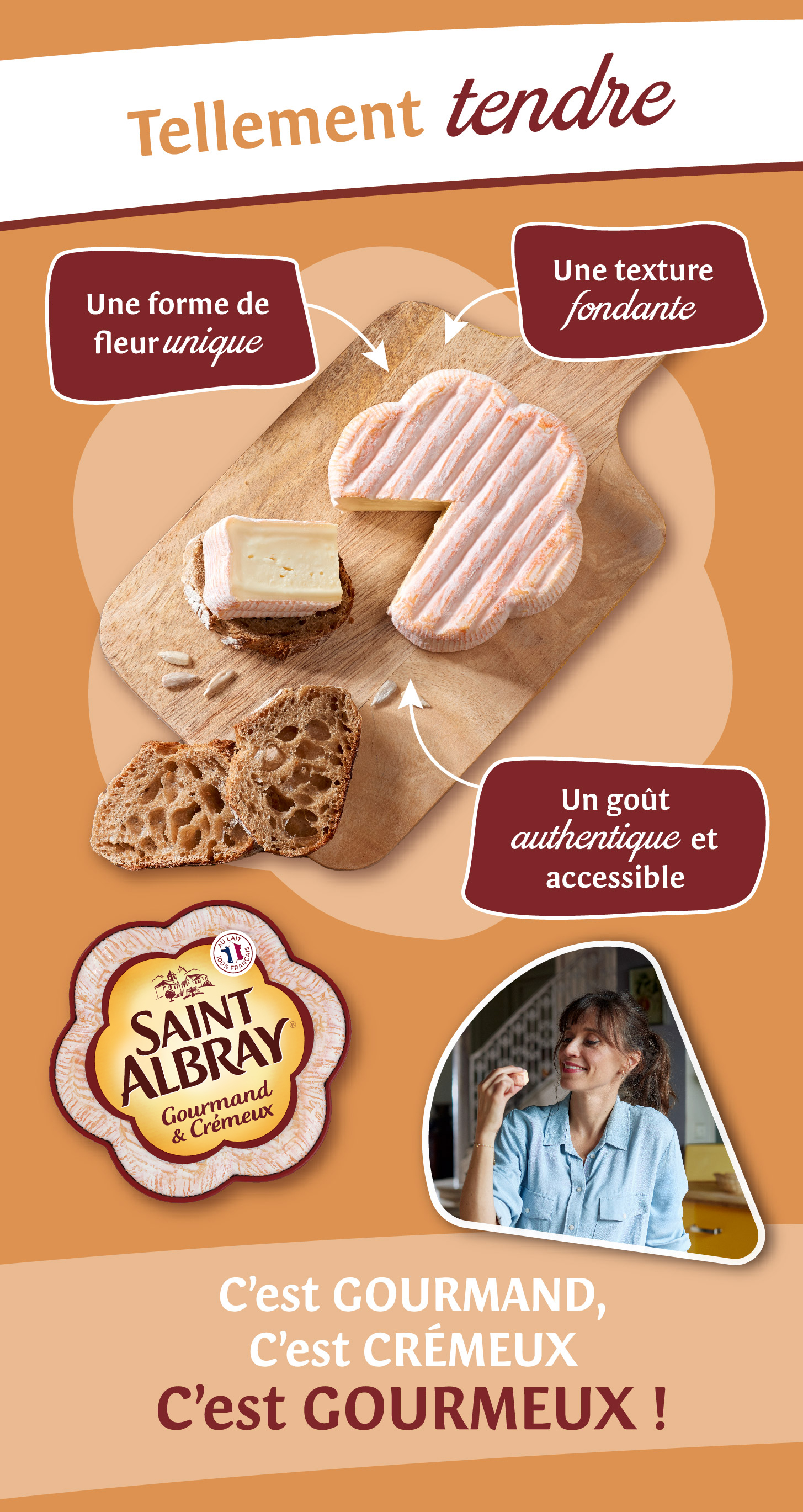 OUI à la Gourmantitude avec Saint Albray ! : Qui Veut Du Fromage