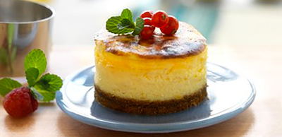Cheesecake au fromage frais & spéculos - Recette au fromage